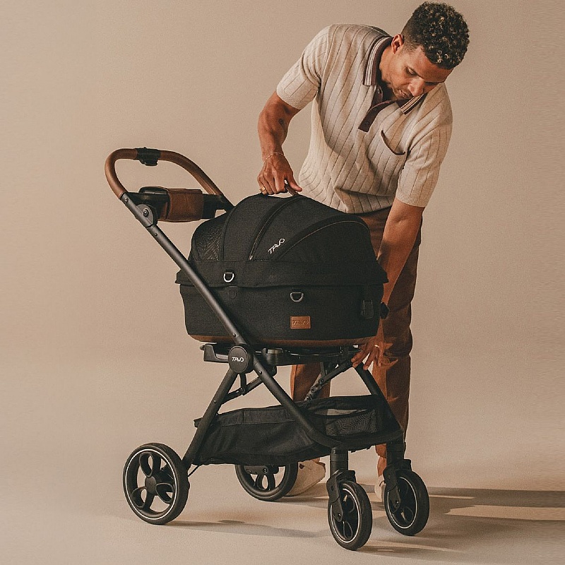 Tavo Maeve Small Breed Dog Pram 3-in-1 Travel System from our Dog Prams ...